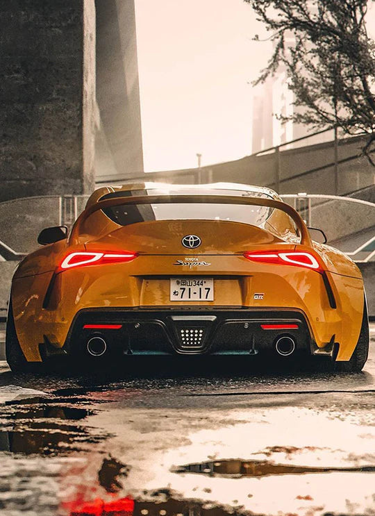 TOYOTA Premium Puddle Door & Wing Mirror Lights For All Models – Custom ...