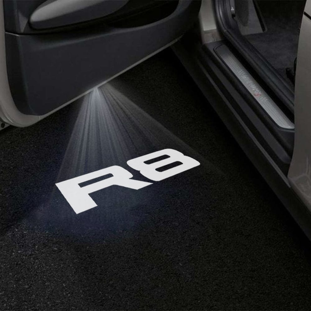 Audi R8 Premium Door Puddle Lights Multiple Designs 2007-2024 – Custom ...