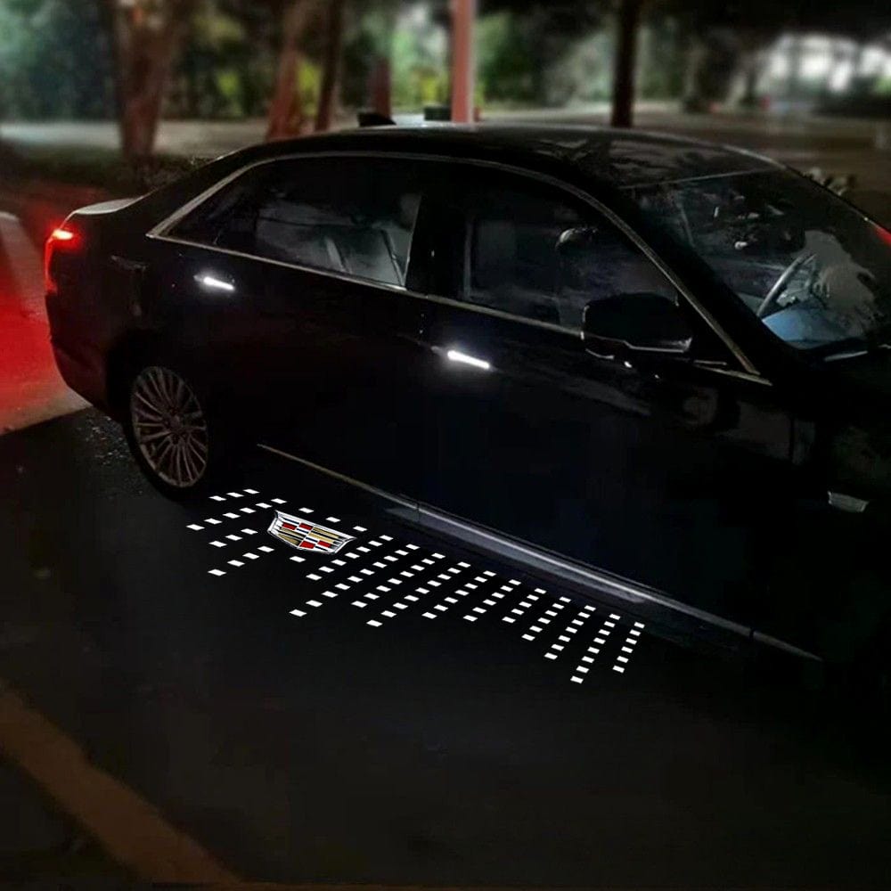 Cadillac CT6 Premium Side Wing Mirror Puddle Lights Multiple Designs 2 ...