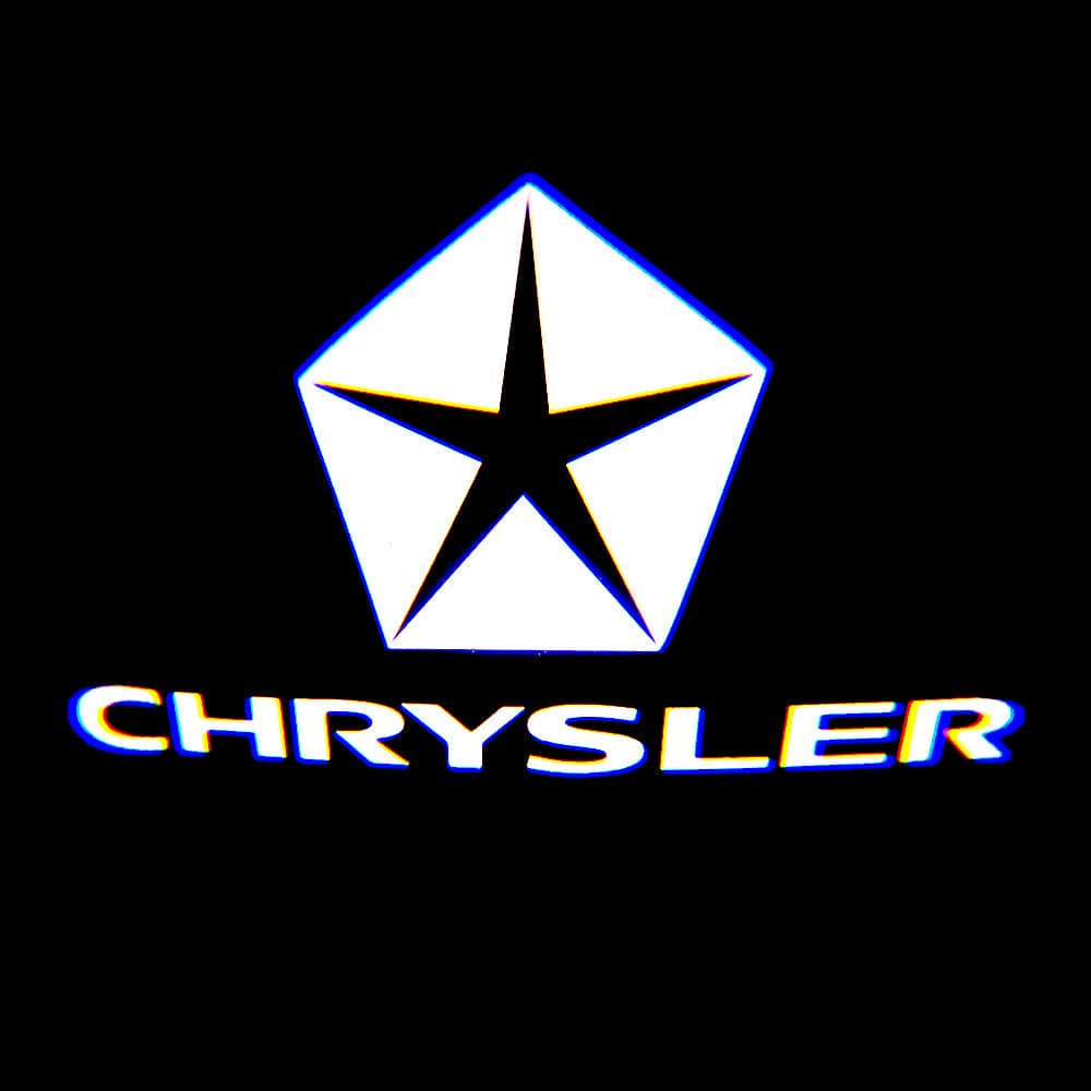 CHRYSLER Crossfire SRT-6 Door Stick On Puddle Lights Multiple Designs ...