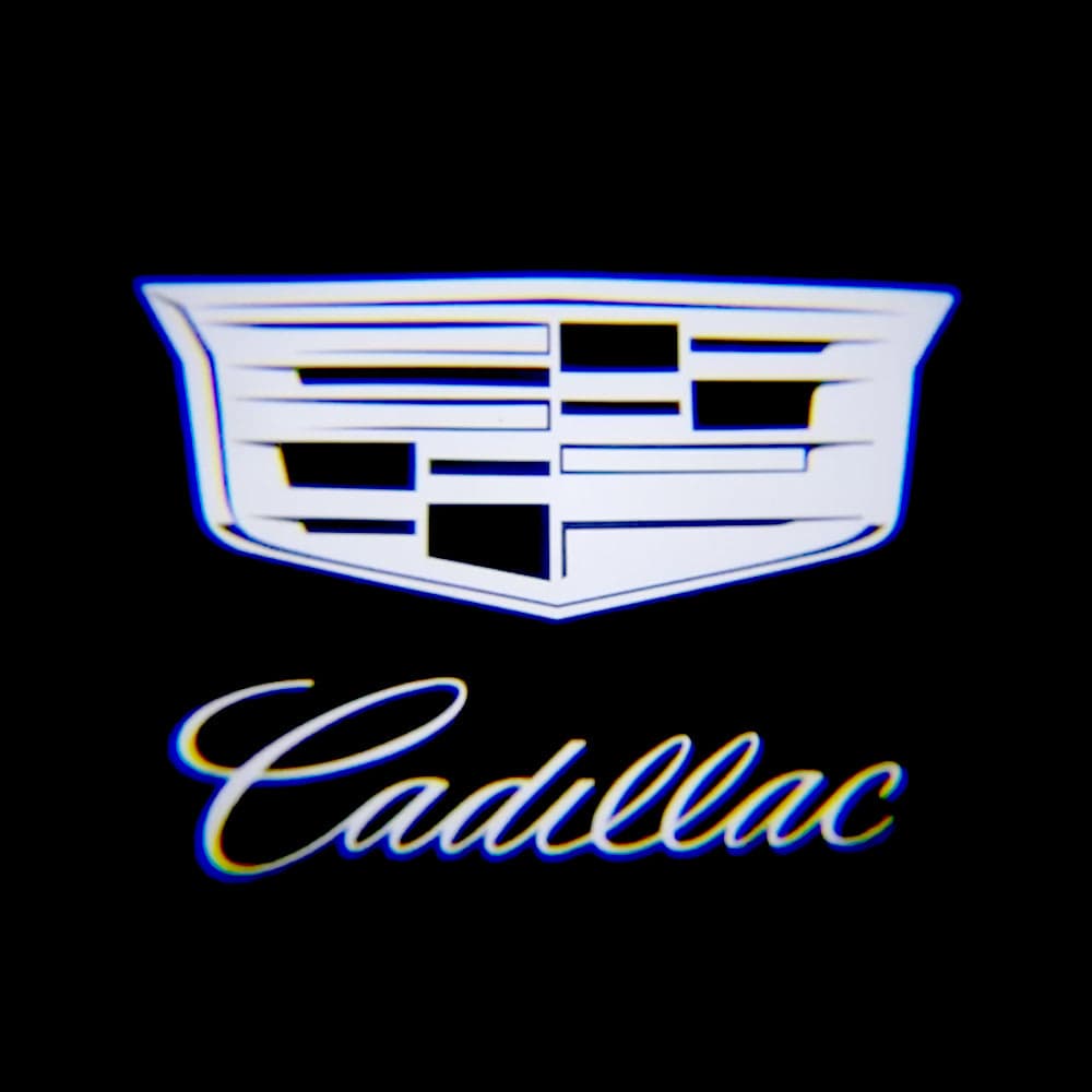 Cadillac Optiq Premium Door Puddle Lights Multiple Designs 2023-2025 ...