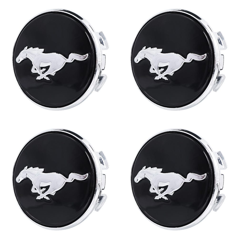 Premium LED Floating Wheel Logo Center Hub Caps Multiple Designs for F ...