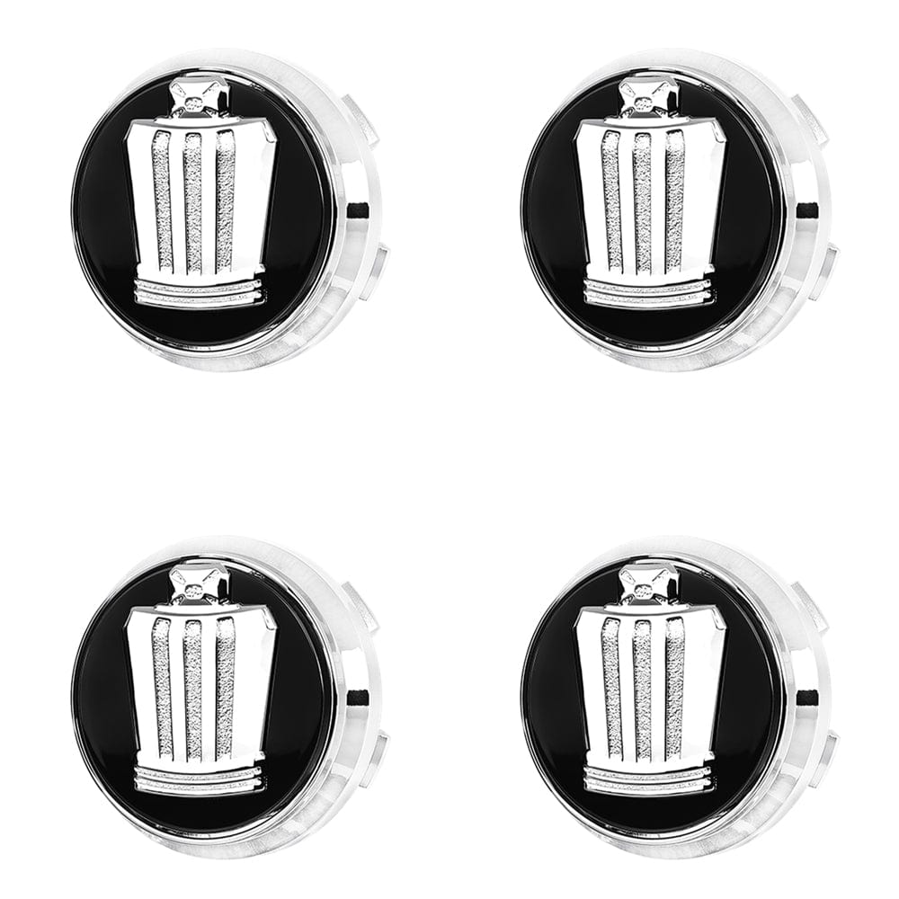 Premium LED Floating Wheel Logo Center Hub Caps Multiple Designs for T ...