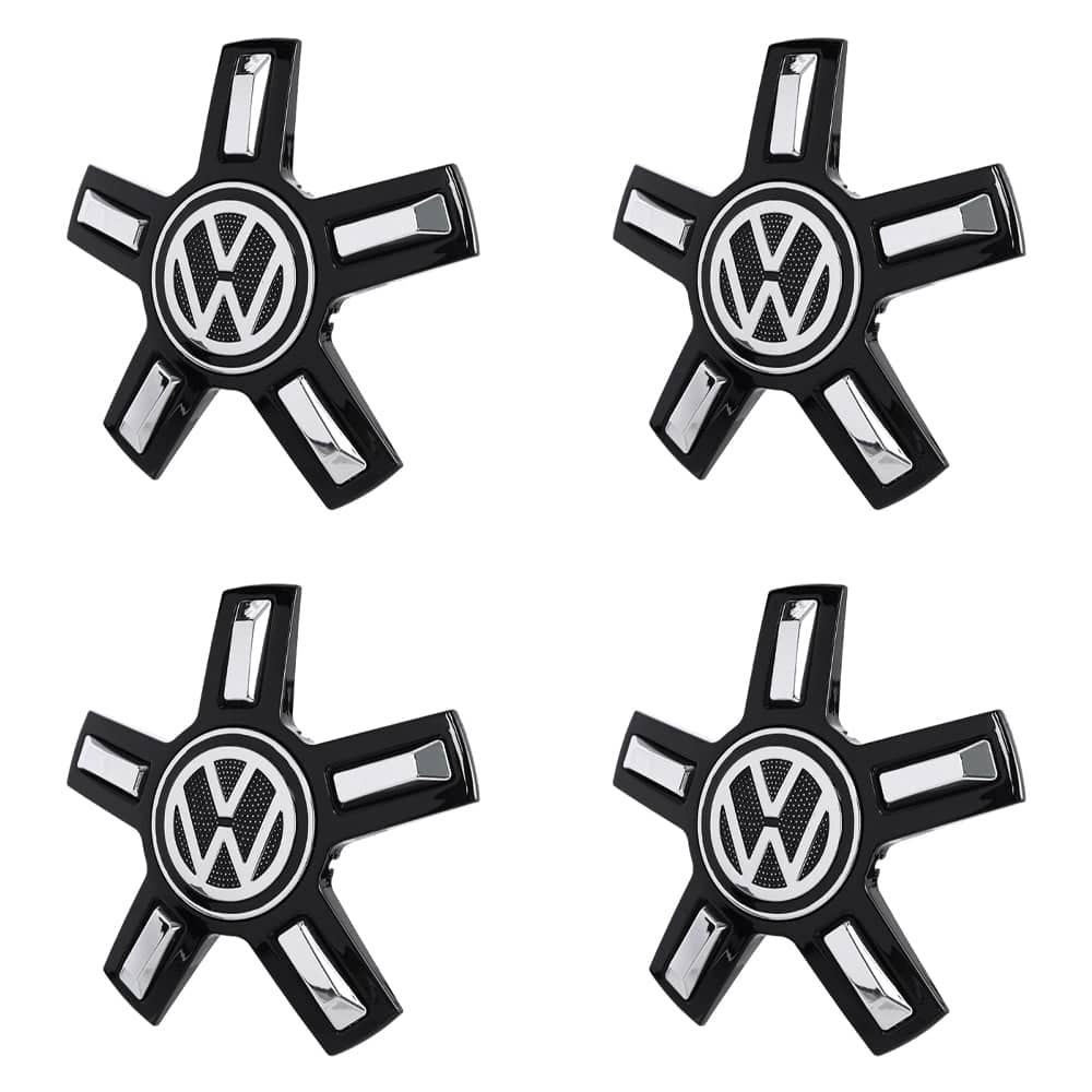 Premium LED Floating Wheel Logo Center Hub Caps Multiple Designs for V ...