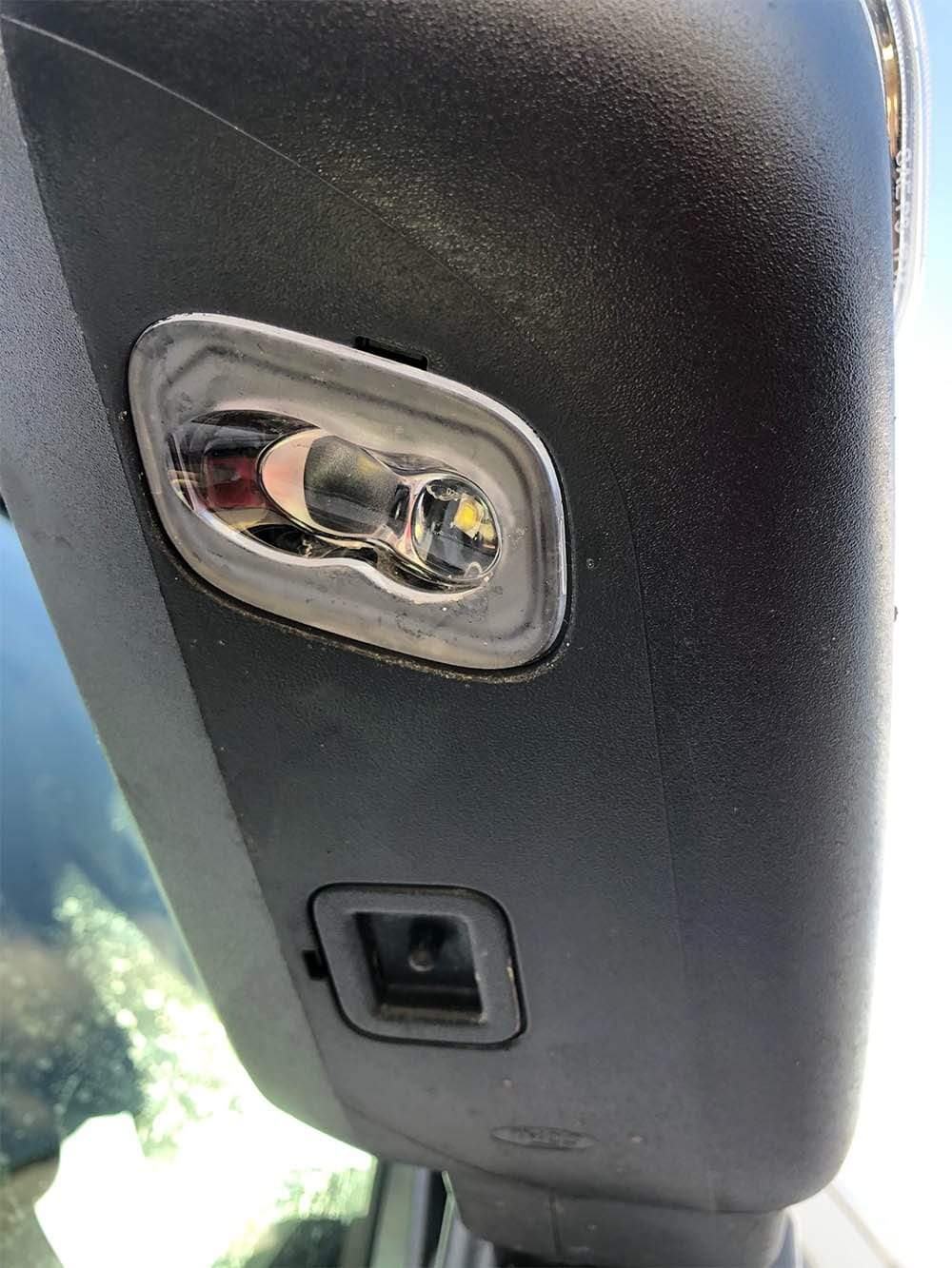 Custom LED Side Mirror Projector Puddle Approach Lights for Ford Bronc ...