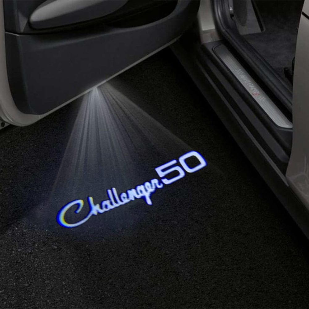Dodge Challenger 3rd Gen Premium Door Puddle Lights Multiple Designs 2 ...