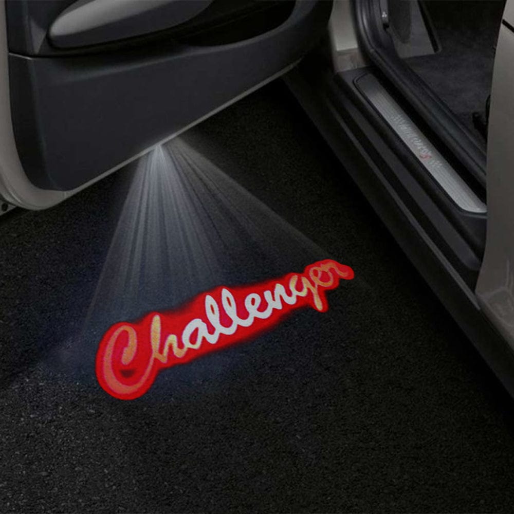 Dodge Challenger 3rd Gen Premium Door Puddle Lights Multiple Designs 2 ...