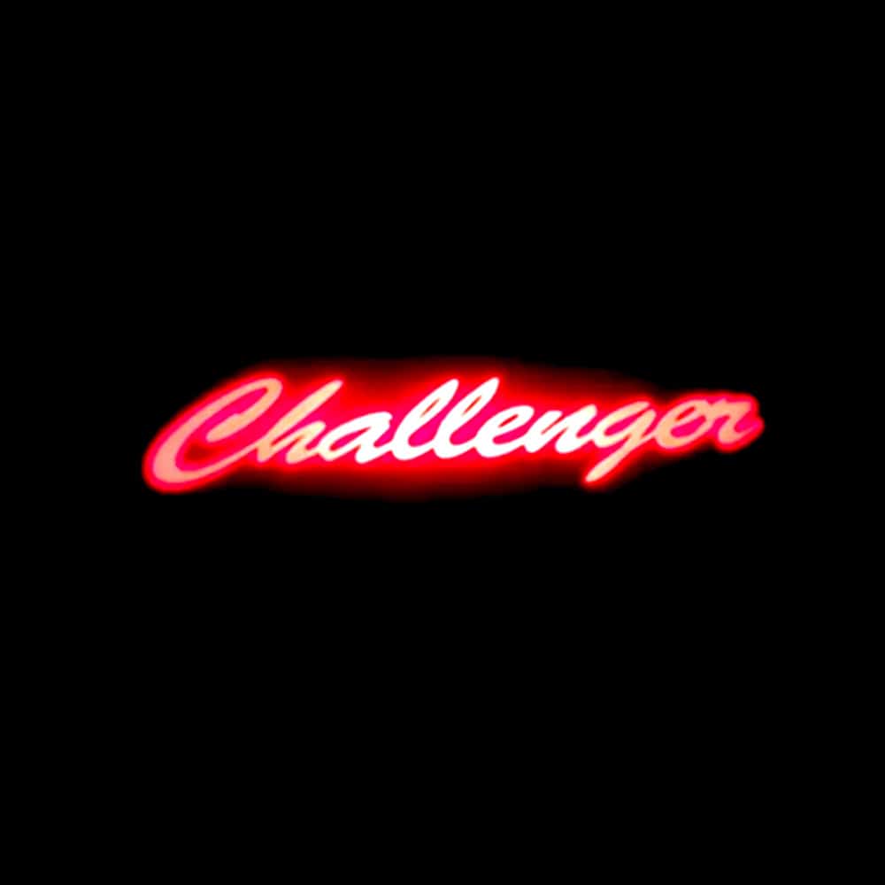 Dodge Challenger 3rd Gen Premium Door Puddle Lights Multiple Designs 2 ...