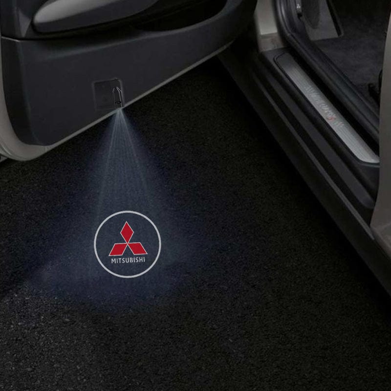 MITSUBISHI Eclipse Cross Door Stick On Puddle Lights Multiple Designs ...