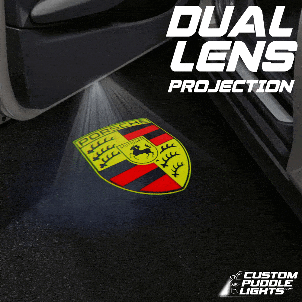 Porsche 992 GT3 Dynamic Dual Lens Premium Door Puddle Lights Various D ...