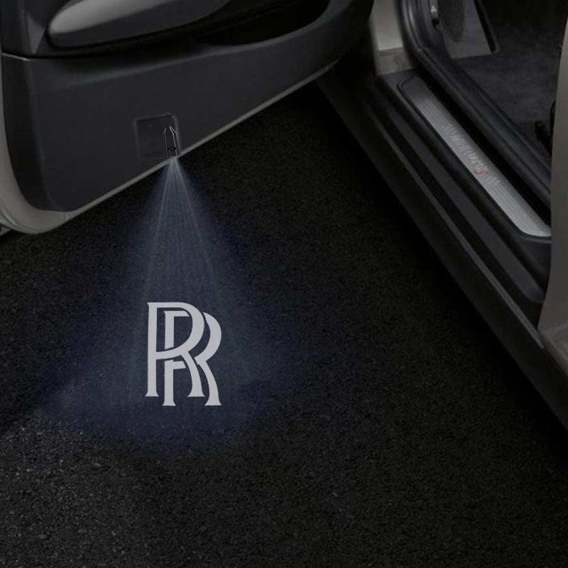 Rolls-Royce Ghost Door Stick On Puddle Lights Multiple Designs 2010-20 ...