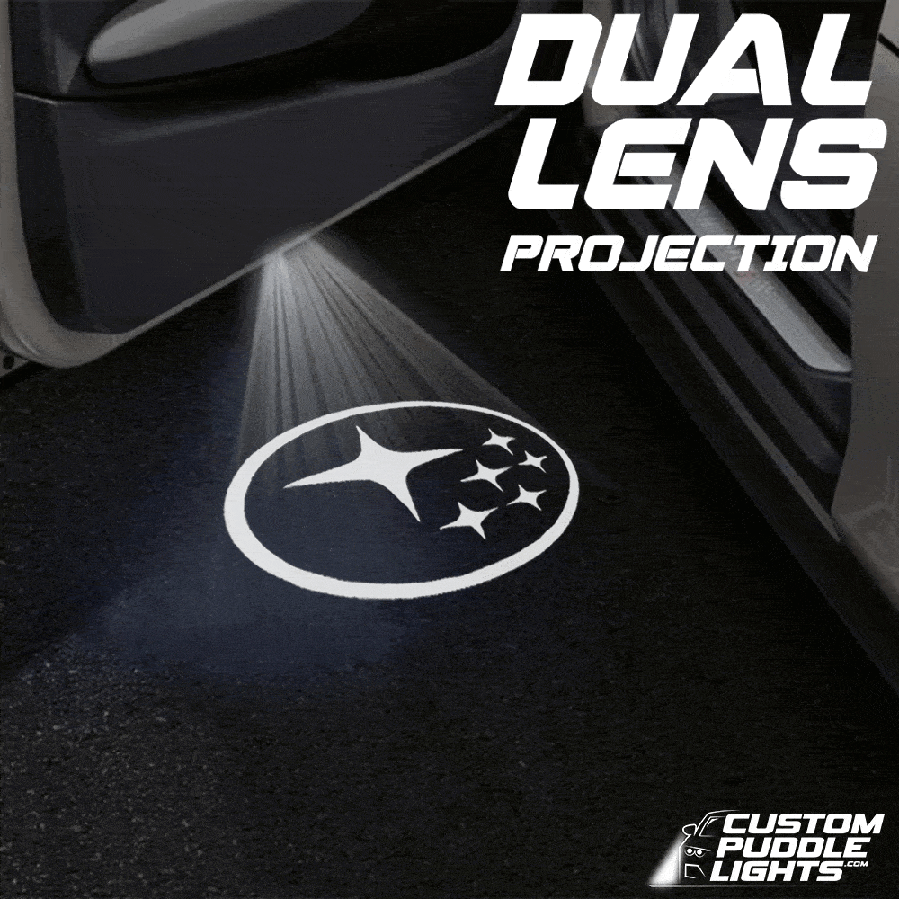 Subaru Crosstrek 3rd Gen Dynamic Dual Lens Premium Door Puddle Lights ...