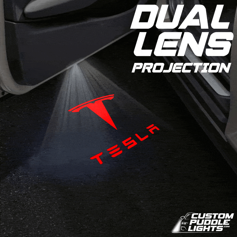 Tesla Model 3 Highland Dynamic Dual Lens Premium Door Puddle Lights Mu ...