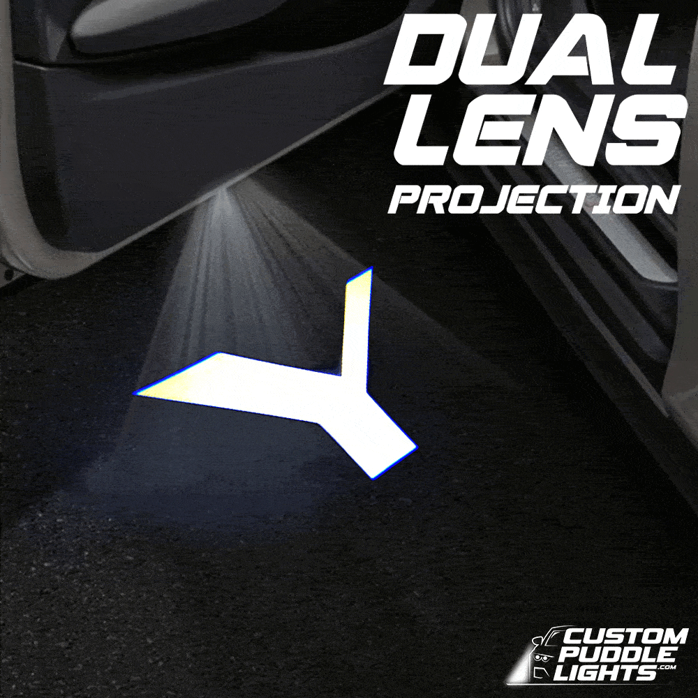 Tesla Model Y Dynamic Dual Lens Premium Door Puddle Lights Multiple De ...
