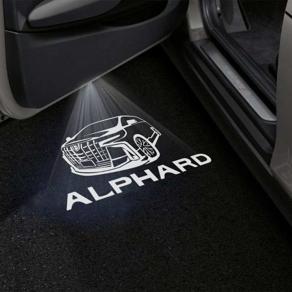 Toyota ALPHARD 3rd/4th Gen Premium Door Puddle Lights Multiple Designs ...