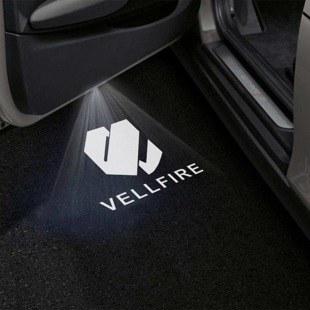 Toyota Vellfire Premium Door Puddle Lights Multiple Designs 2008-2026 ...