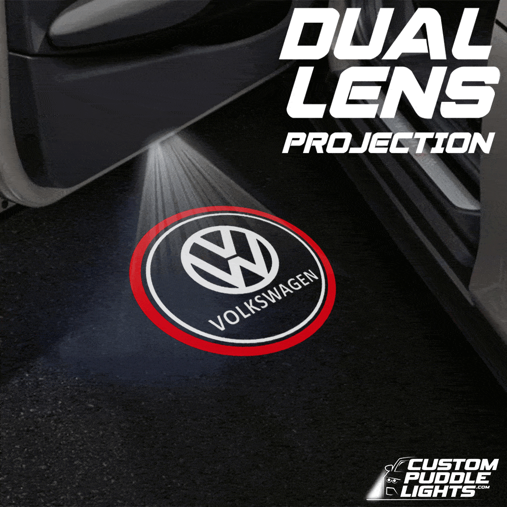 Volkswagen Bora 5th/6th Gen Dynamic Dual Lens Premium Door Puddle Ligh ...