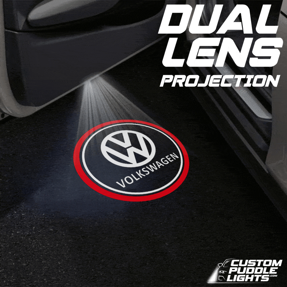 Volkswagen T-ROC Dynamic Dual Lens Premium Door Puddle Lights Multiple ...