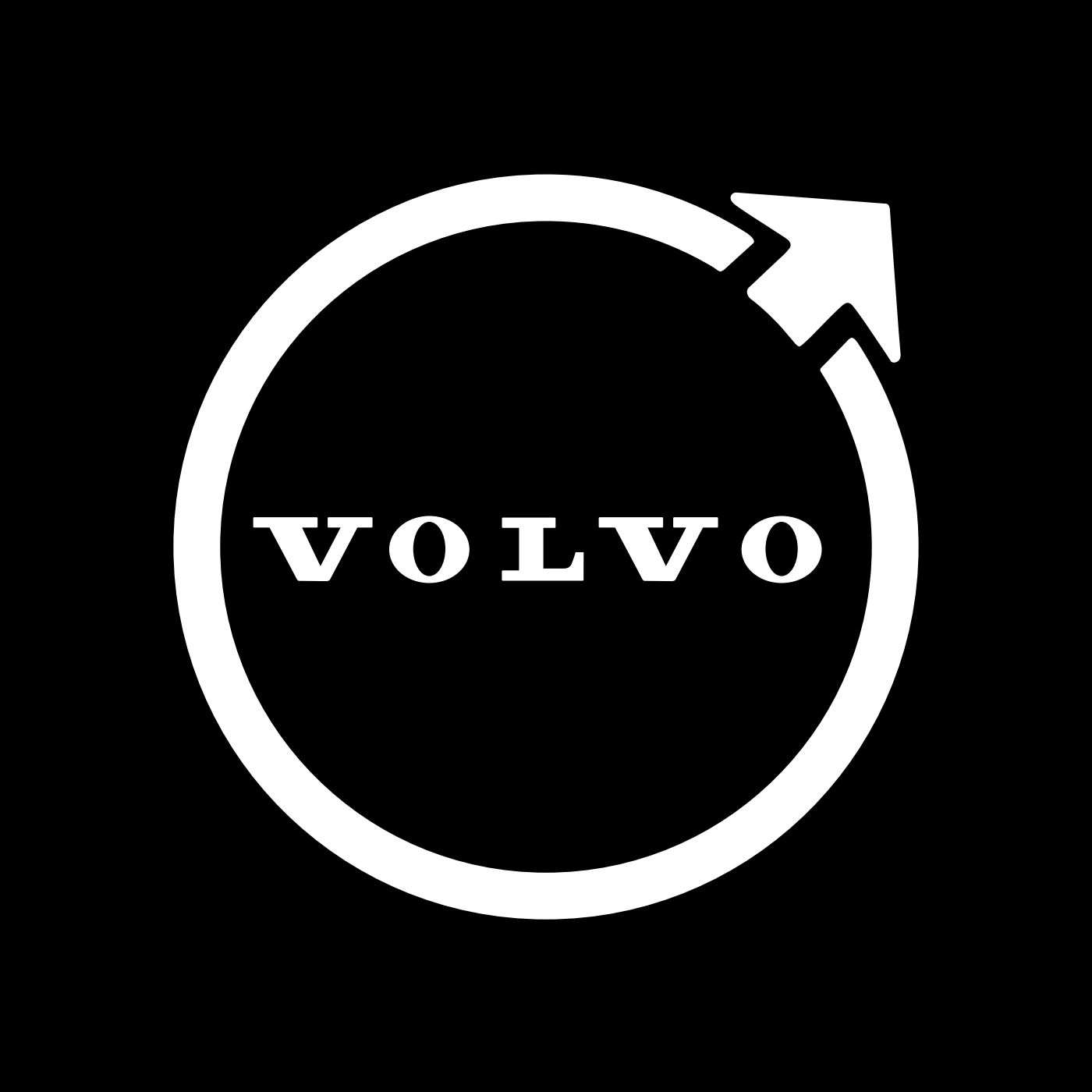 Volvo EX40 Door Stick On Puddle Lights Multiple Designs 2018-2025 ...